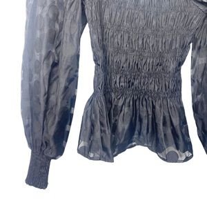 Y.A.S. | Tops | Yas Yasola Top Ruched Corset Balloon Sleeve Size Xs D ...